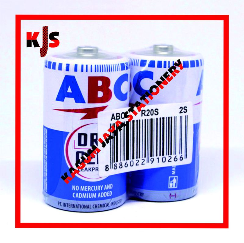 BATERAI ABC BESAR R20S - KJS 444