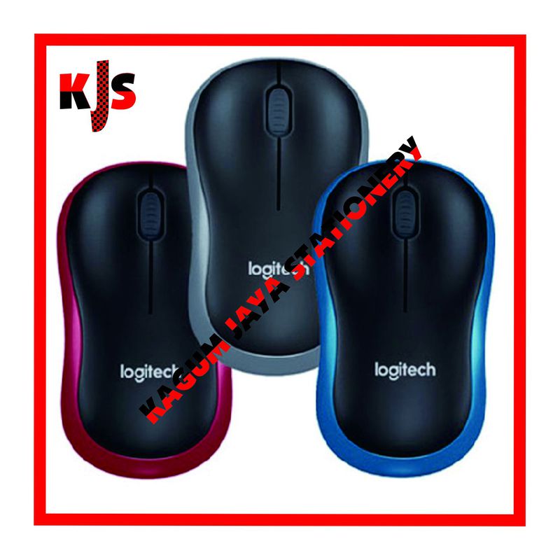 MOUSE WIRELESS LOGITECH M-185 - KJS 558