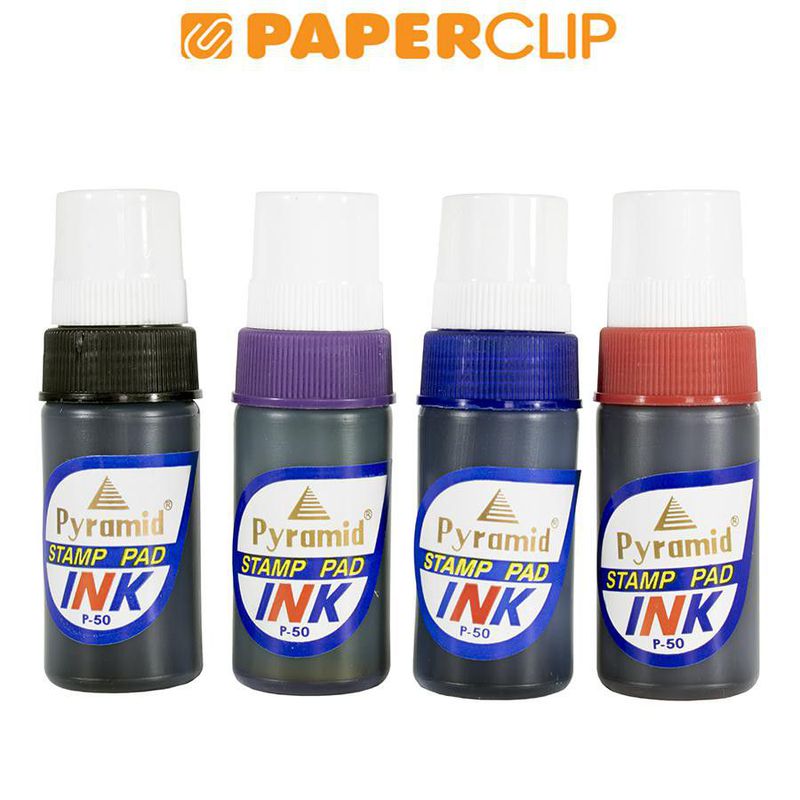 Tinta stampel - Hitam