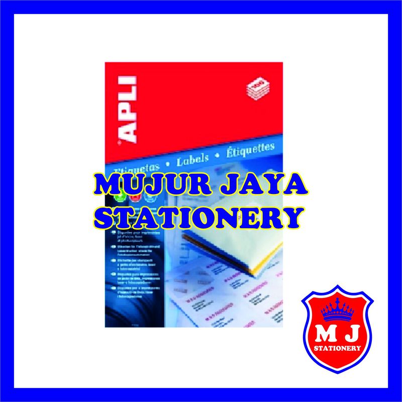 LABEL 5 X 34 APLI BASIC - MJS 422