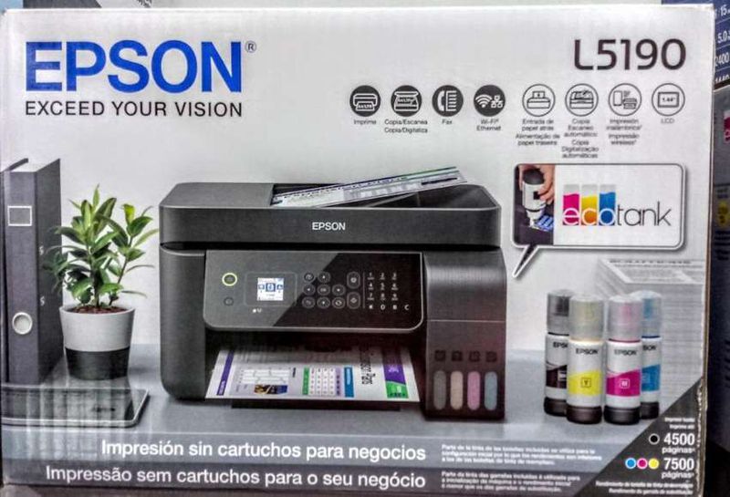 Printer Epson L5190 Printer ecotank multifungsi - print/scan/copy/fax