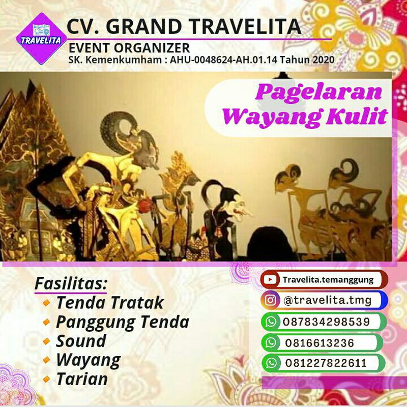 Pagelaran Kesenian Wayang Kulit