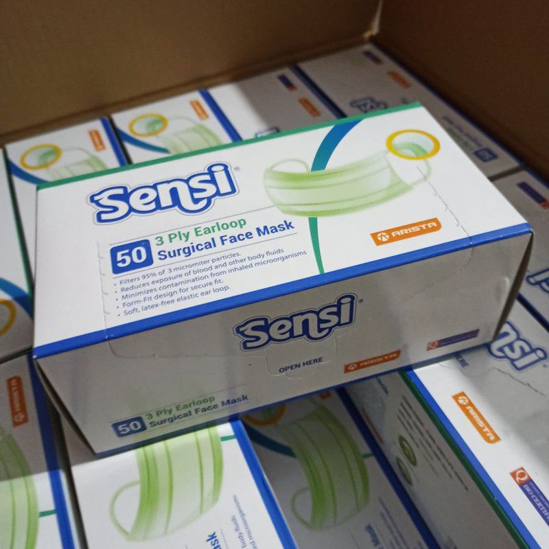 Masker Earloop Merek Sensi