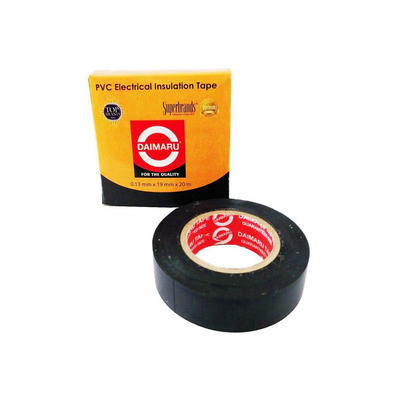 Isolasi Listrik - Tipis - Hitam