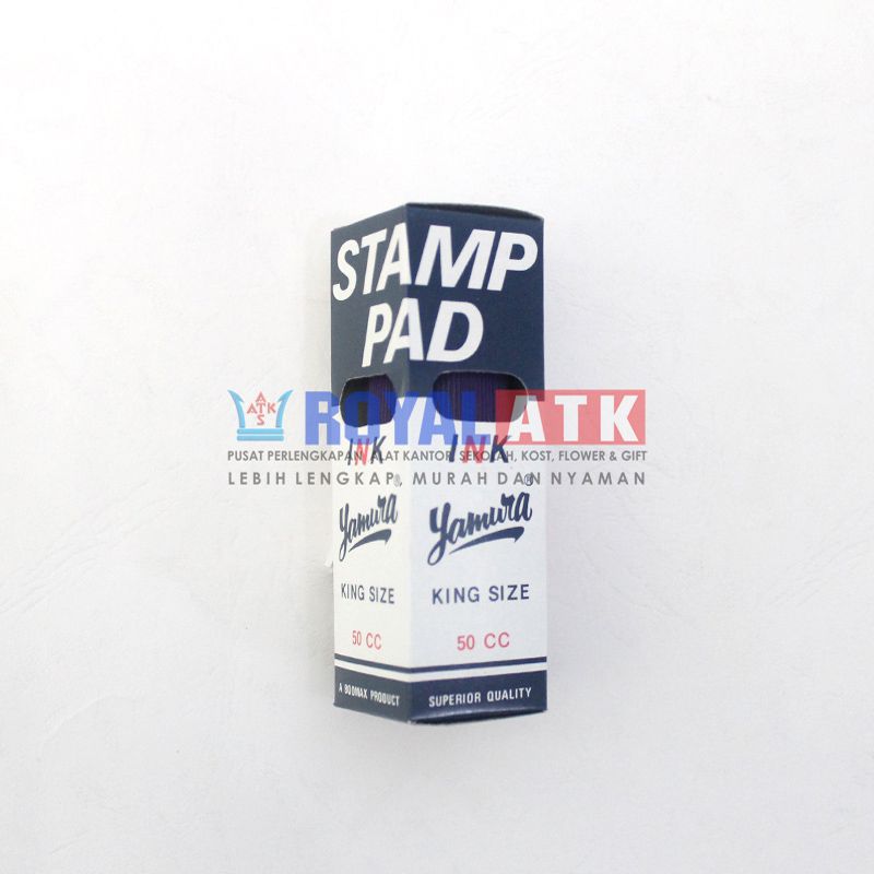 STAMP PAD INK VIOLET,BIRU,HTM (YAMURA KING SIZE) 1802203001551