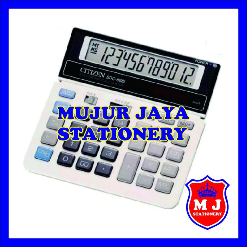 KALKULATOR 12 DIGIT CITIZEN SDC 868 L - MJS 435