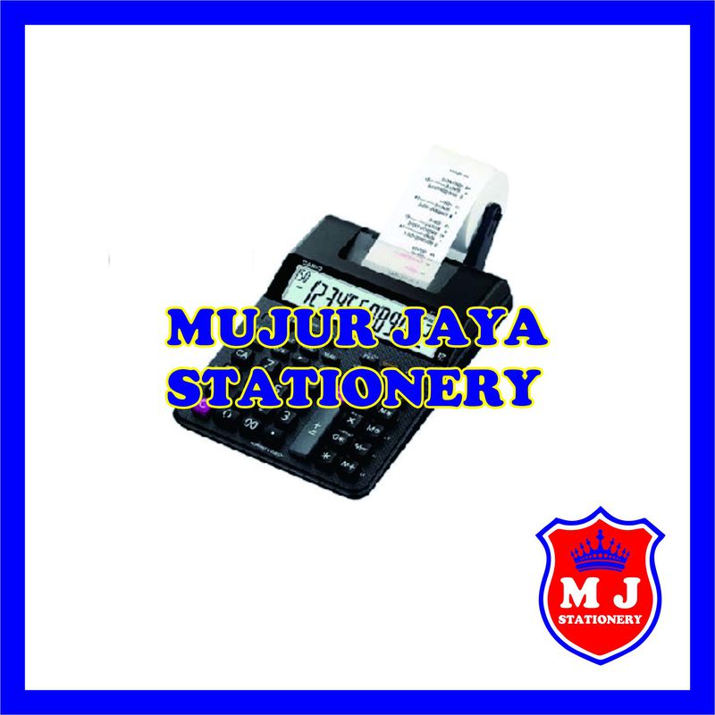 KALKULATOR 12 DIGIT PRINT AC CASIO HR 100 RC - MJS 433