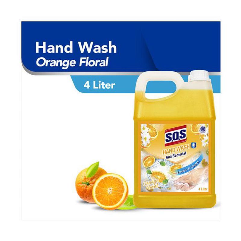 Sabun Cuci Tangan dari SOS isi galon 4 Liter