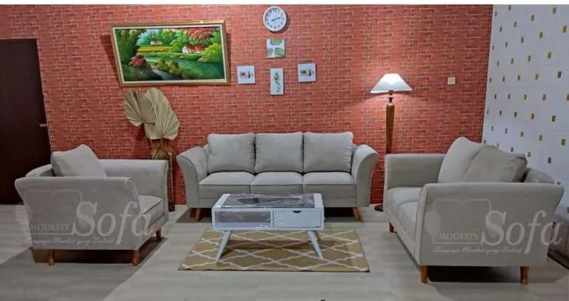 SOFA CUSTOM 321 + Meja - TYPE C
