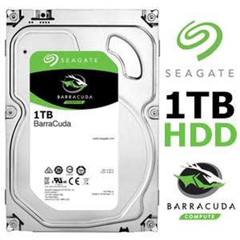Seagate Barracuda 1TB - HDD PC 3.5 Inch