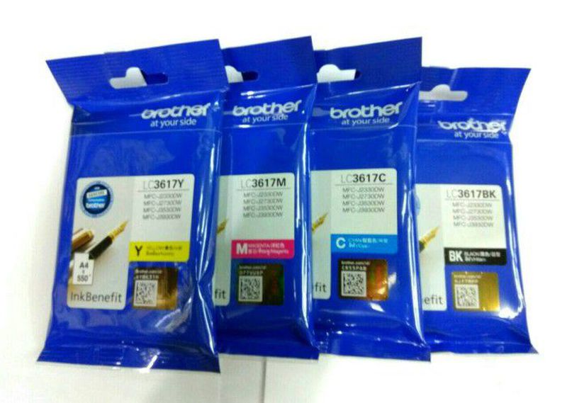 Catridge Brother LC3617 1 Shet