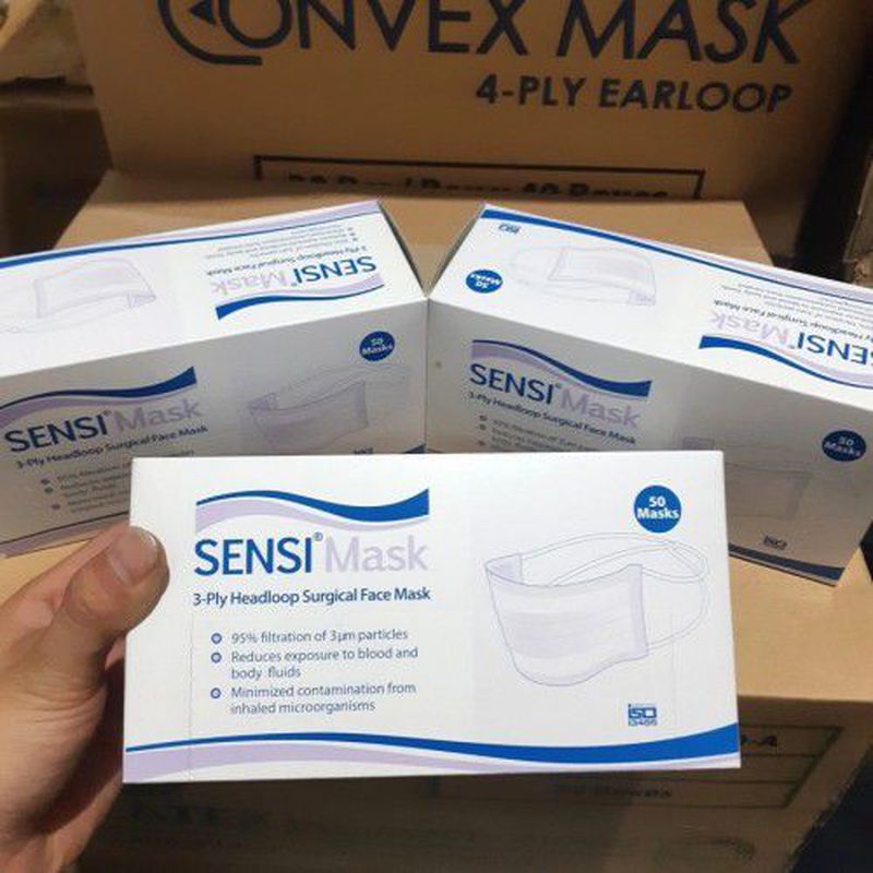 SENSI Mask Earloop Surgical
