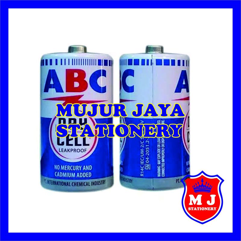 BATERAI ABC SEDANG R14C - MJS 443