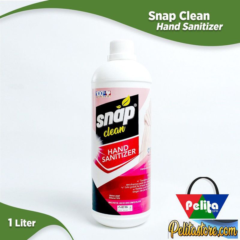 SNAP CLEAN HANDSANITIZER 1 Liter