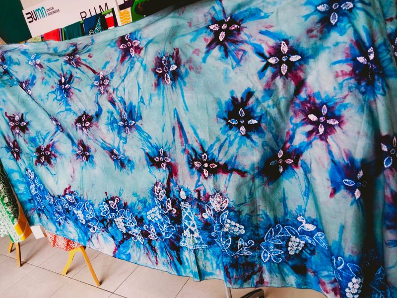 kain sasirangan - Kuning Tua