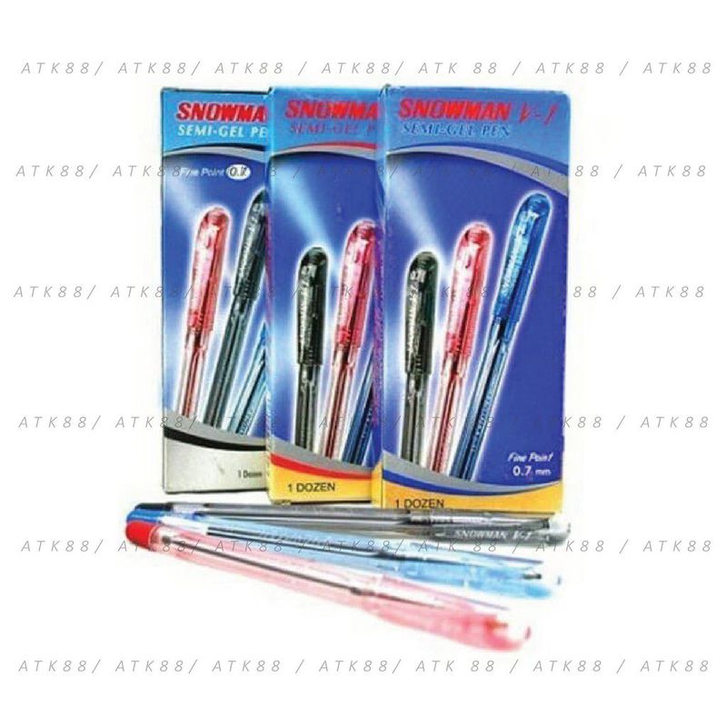 PULPEN SNOWMAN V-1 - Biru