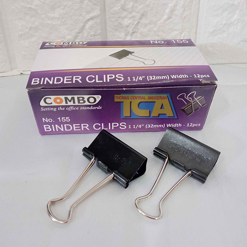 Binder Clip 155 Combo Kotak Besar