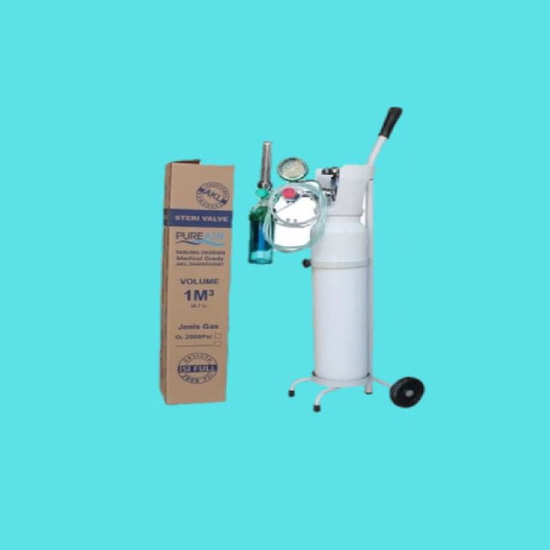 TABUNG OKSIGEN 1 m3 FULL SET