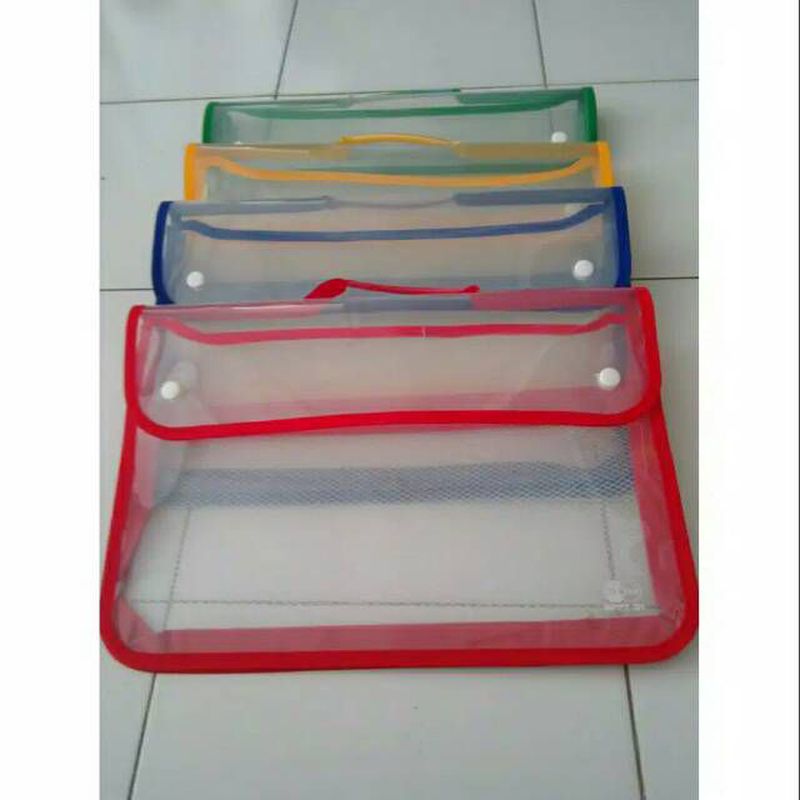 Map Dokumen | Tas Dokumen | Map Jinjing ukuran folio / F4 | Tas File - Biru