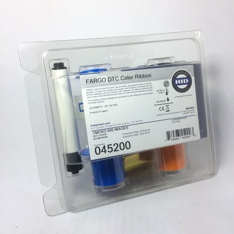 Ribbon Fargo DTC4500e PN 45200 YMCKO