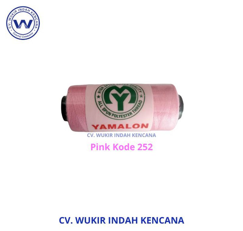 Benang Jahit Yamalon Warna Pink Kode 252