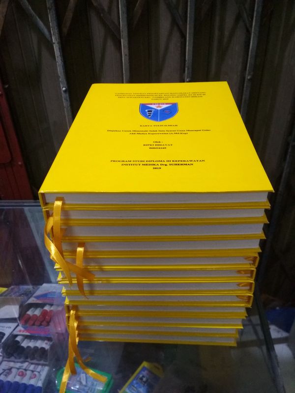 JILID HARD COVER A4 - 100-200 LEMBAR