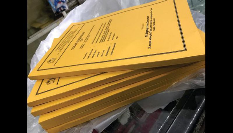 JILID SOFT COVER ( ANTERO LAMINATING - 100-200 LEMBAR