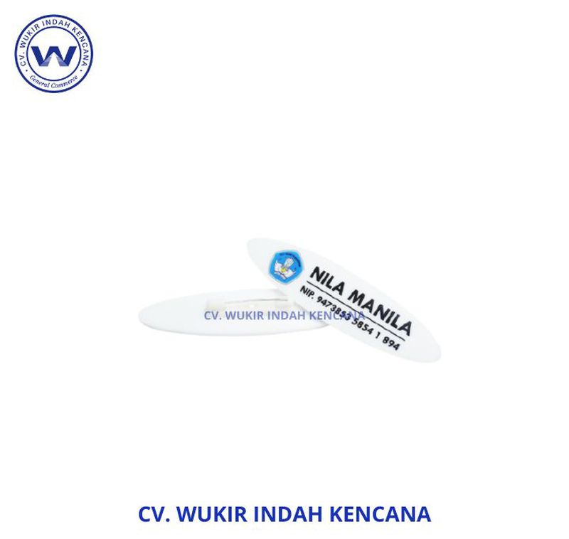 Name Tag Pin Cemiti Custom 20 cm