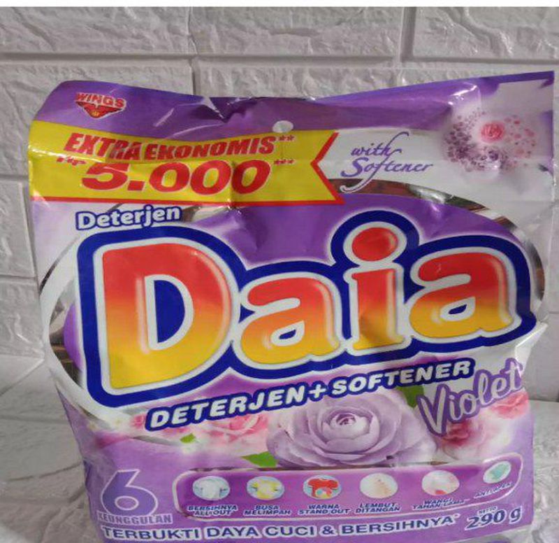 DAIA 5000 Deterjen Bubuk Softener Detergen Bubuk