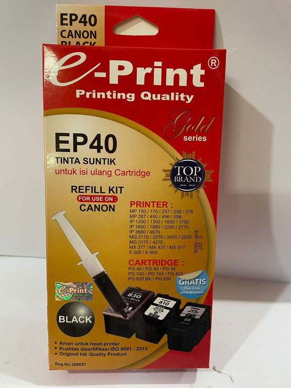 TINTA CANON E-PRINT - Hitam