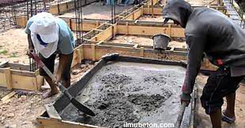 Membuat 1 m3 beton mutu f’c = 7,4 Mpa (K100)