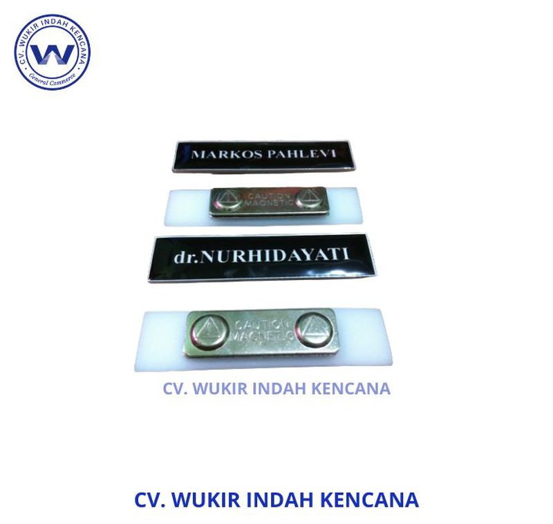 Name Tag Magnet Custom