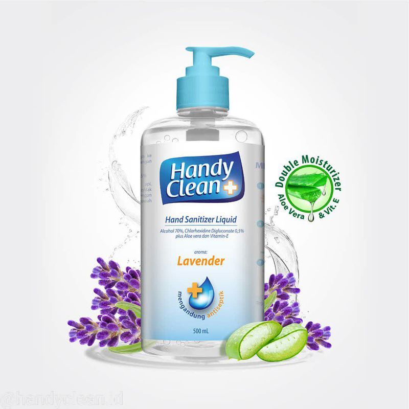 Hand Sanitizer Handy Clean Liquid 500ml