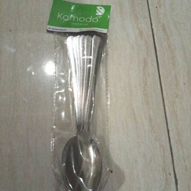 Sendok / Sendok Makan / Sendok Makan Stainless Merek Komodo