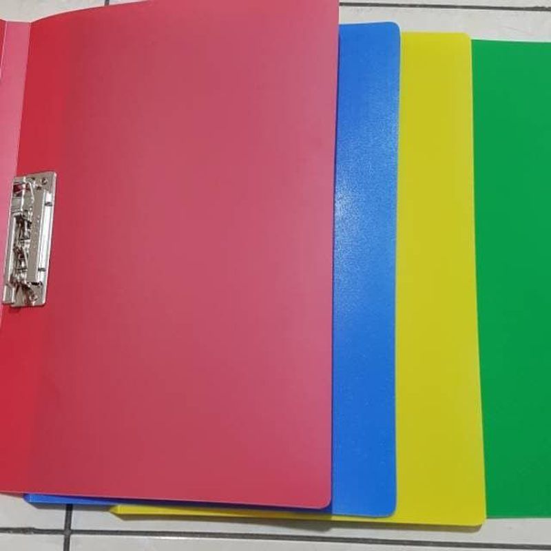 Map Plastik Jepit Folder - Hijau