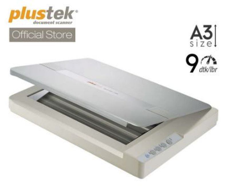 New Scanner Dokumen A3 flatbed plustek