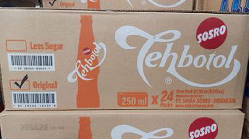 TEH BOTOL SOSRO 250 ML