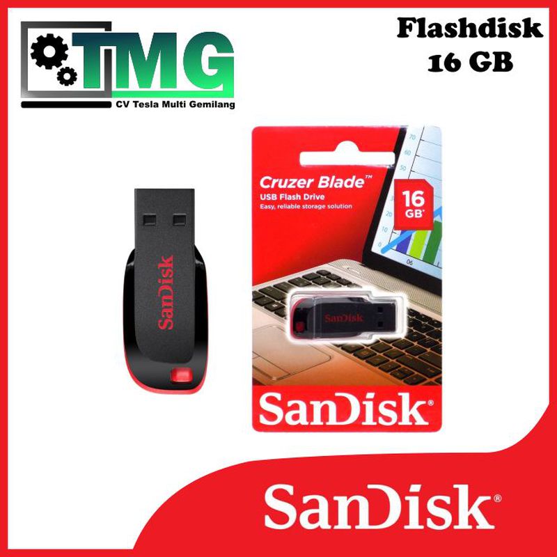 FLASHDISK SANDISK CRUZER BLADE - 32 GB