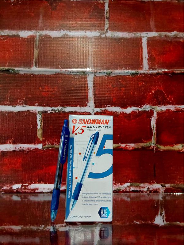 POLPEN SNOWMAN V5 BIRU