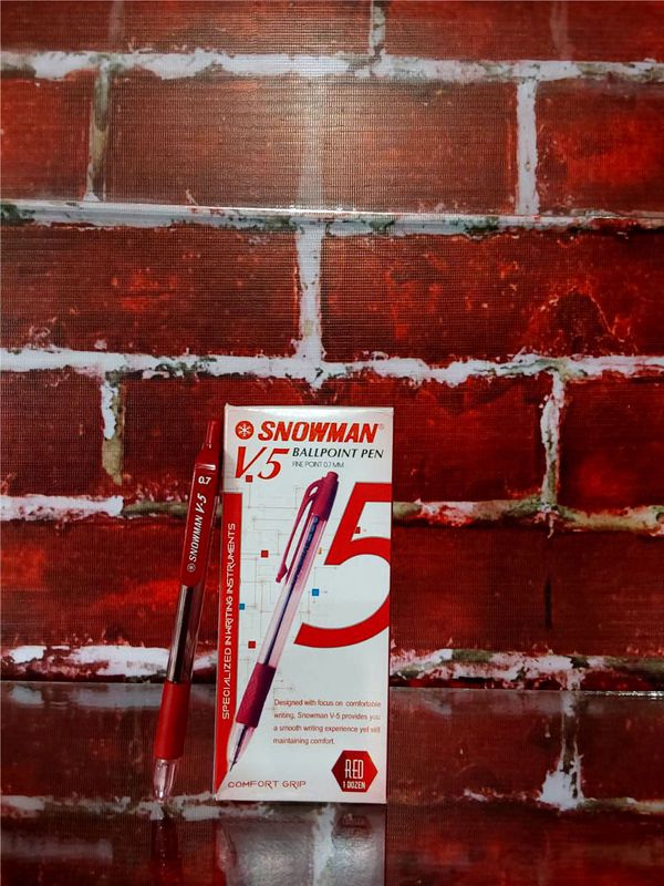 POLPEN SNOWMAN V5 MERAH