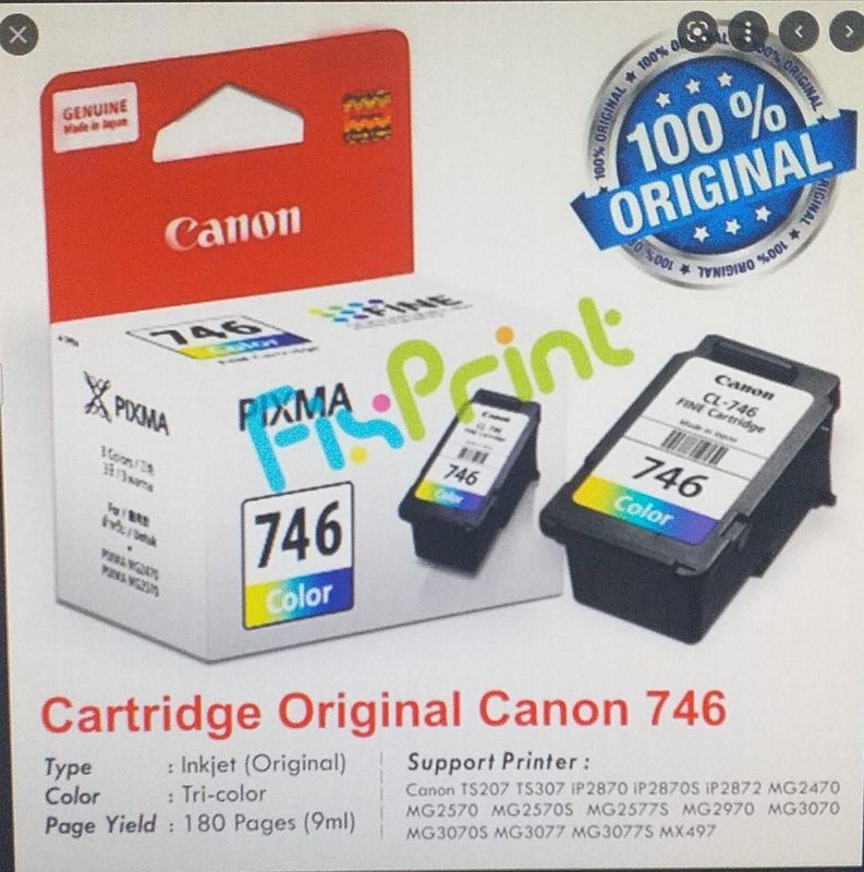 Cartridge Original Canon PFG-746