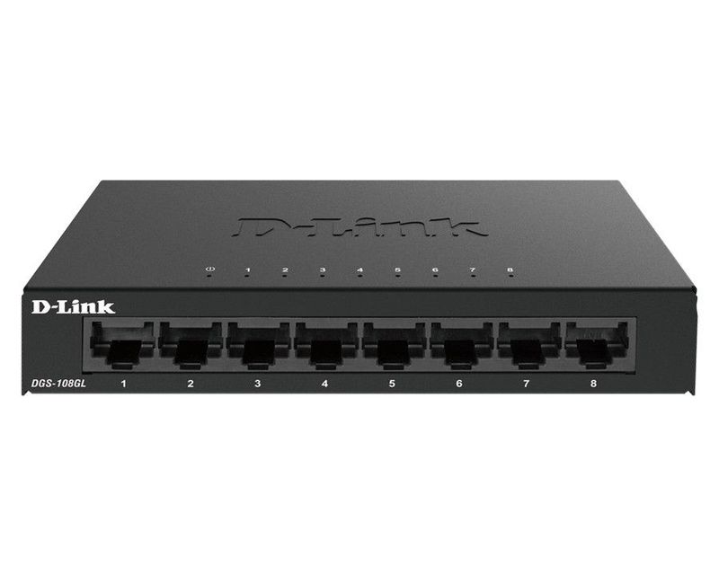 Switch Hub 8 Port DGS-1008 Gigabit D-Link