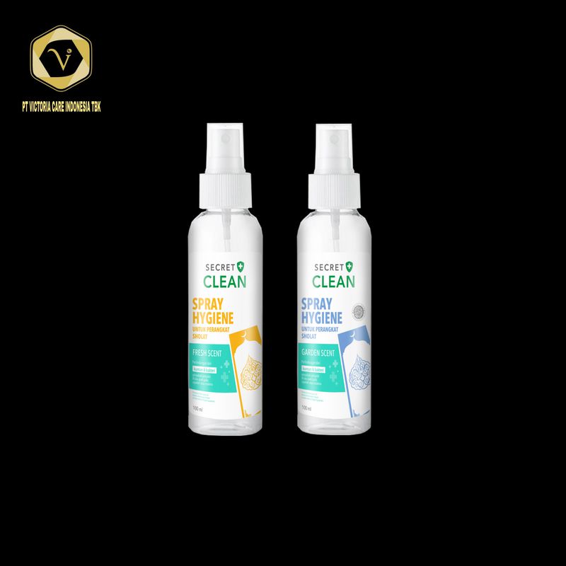 Secret Clean Spray Hygiene 100 ml | Fresh Scent Garden Scent - GARDEN SCENT