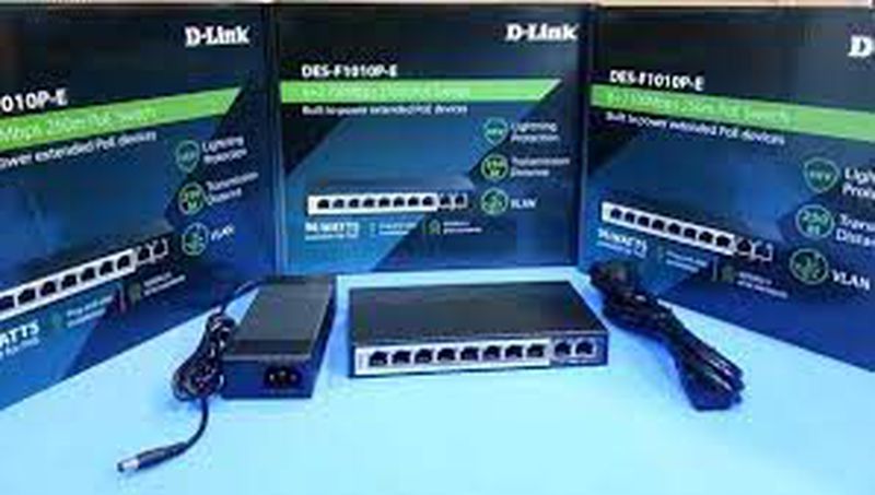 D-link Switch Hub Poe 4 port