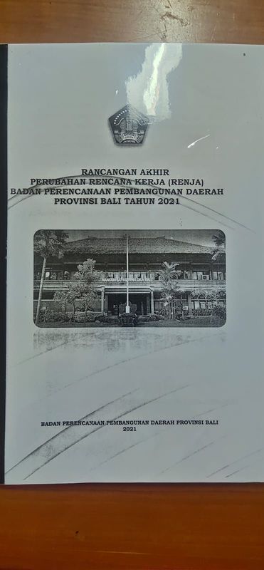 RENJA BAPPEDA PROVINSI BALI TH. 2021
