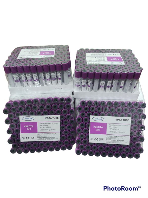 K3EDTA TUBE 3 ml