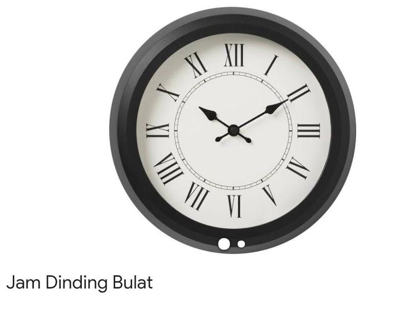 Jam Dinding Bulat
