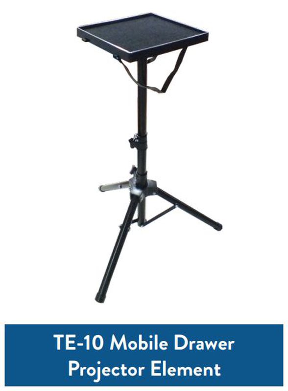 TE 10 Mobile Drawer Projector Element
