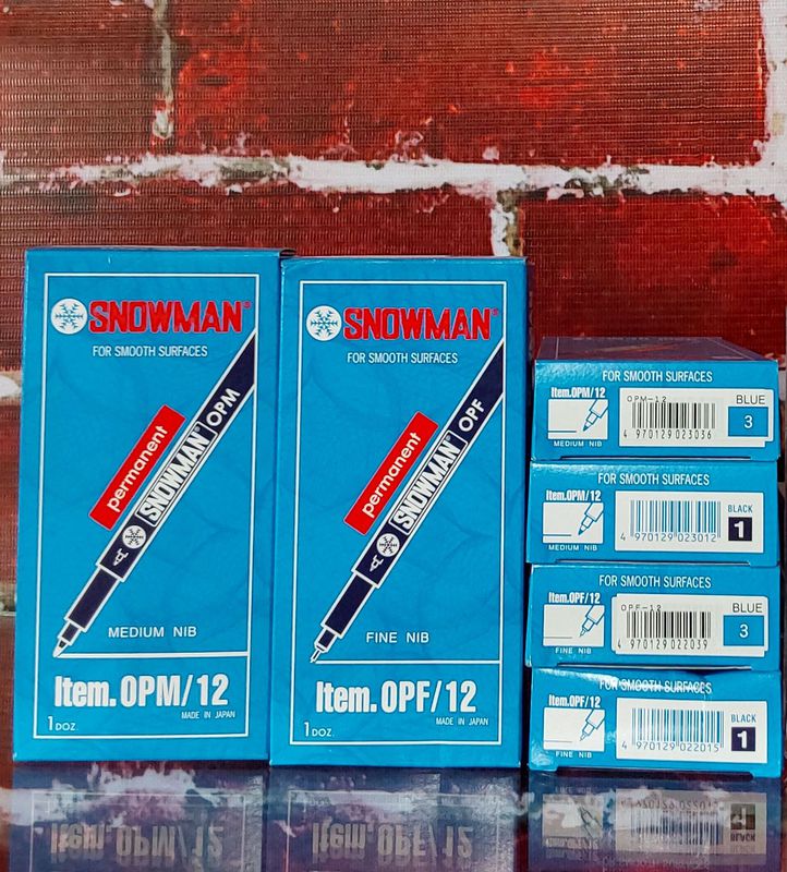 SPIDOL SNOWMAN PERMANENT OPF/OPM - OPM HITAM