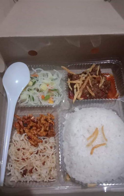 Paket Nasi Mix Daging